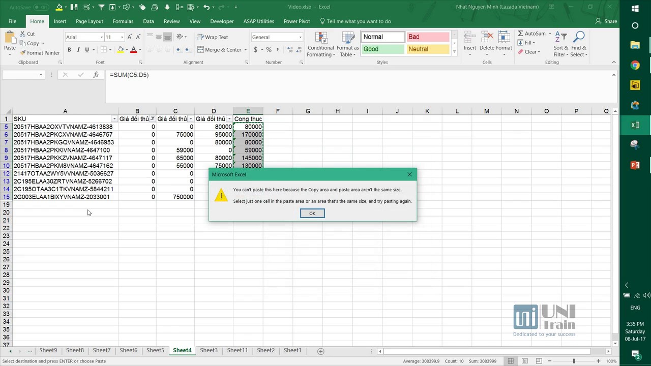UniTrain VBA Paste Value When Filter YouTube UniTrain VBA Paste Value When Filter YouTube