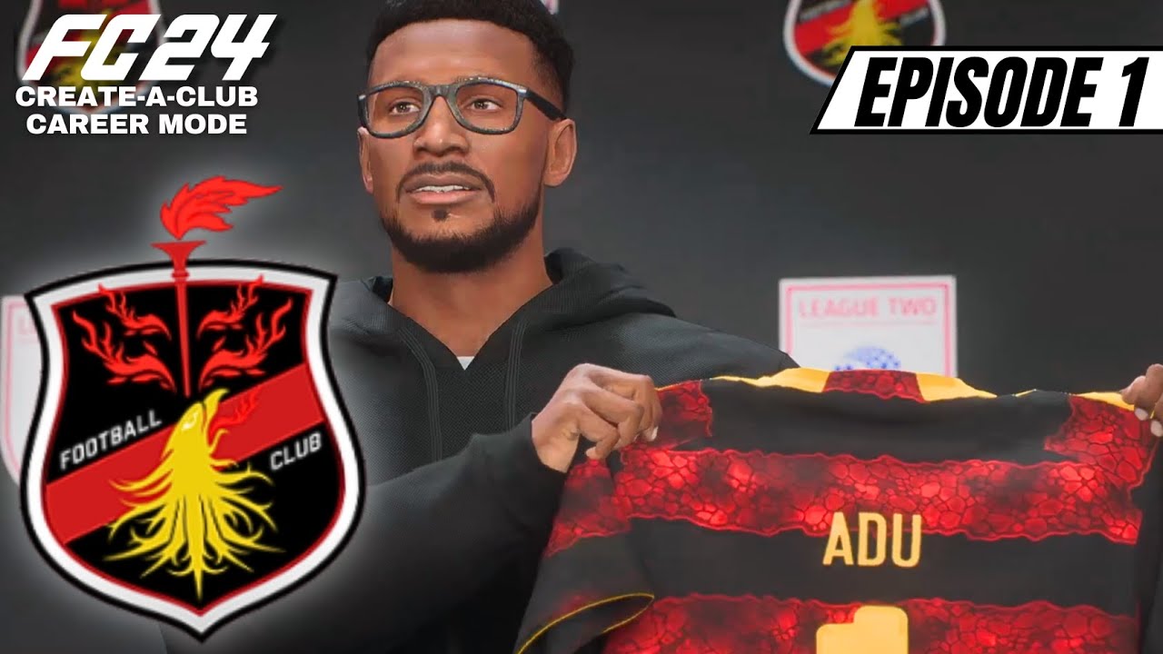 FC 24 Create-a-Club Career Mode Series Episode 1 | AND SO IT BEGINS 🤩 ...