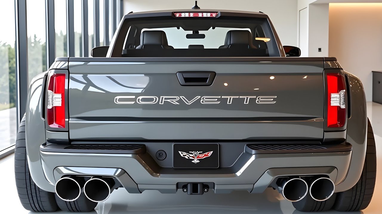 Chevy’s Wildest Creation Yet! The 2026 Corvette Stingray Pickup ...