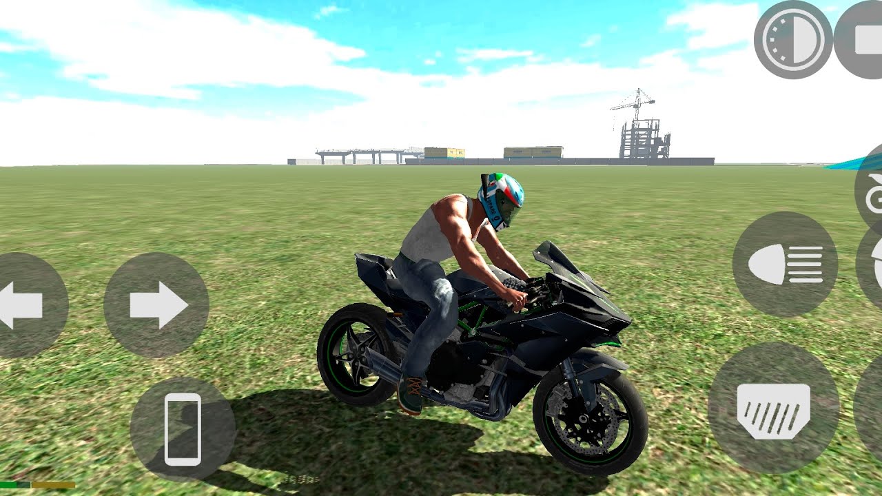only only Ninja h2r challenge in container and all city riding and ...