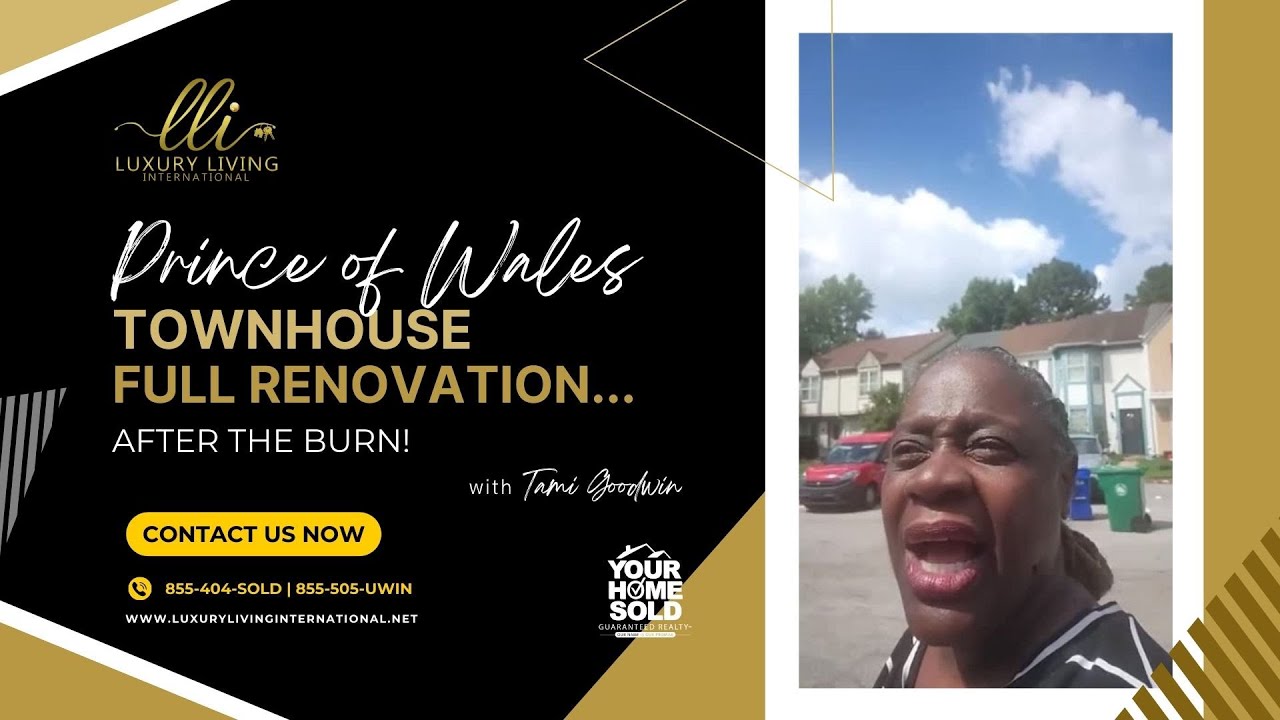 Prince of Wales Townhouse FULL Renovation After The Burn with Tami ...