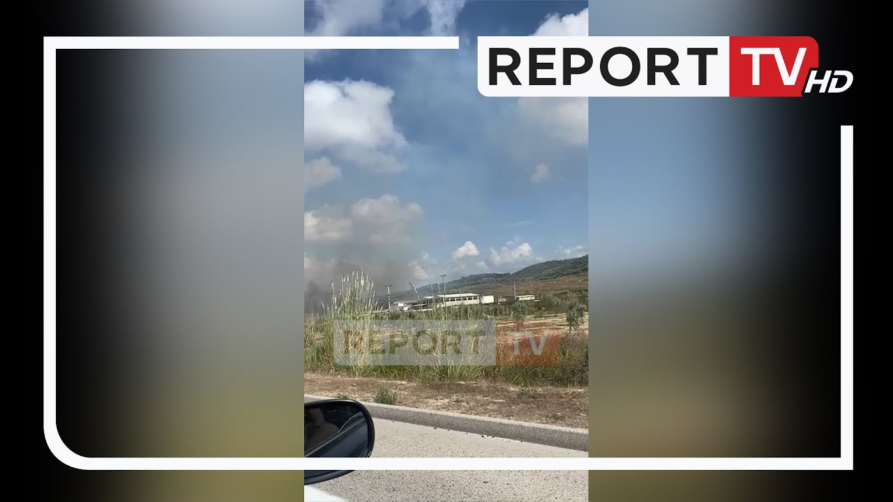 Zjarr në autostradën Vlorë-Novoselë pranë fshatit Mifol, digjen ...