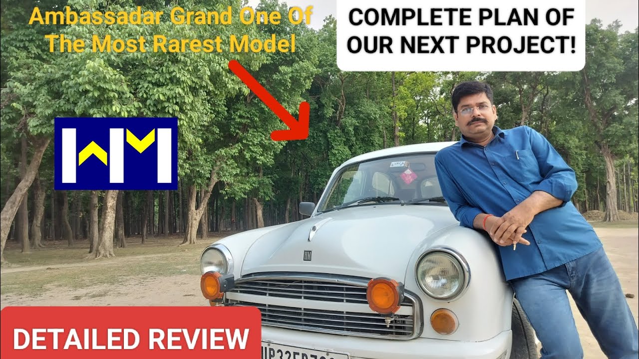 The Ambassador grand encore the last genuine try to revive the brand in ...