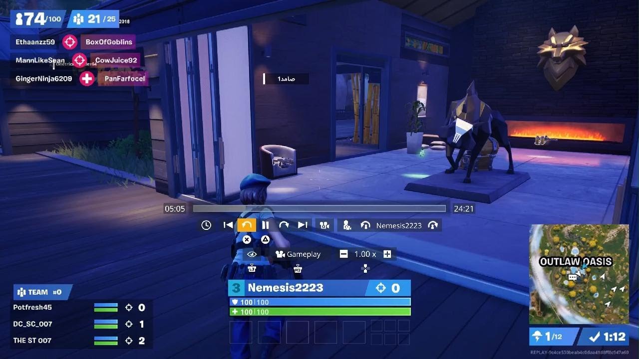 Me (Charley Gray) playing fortnite on PS5 - YouTube