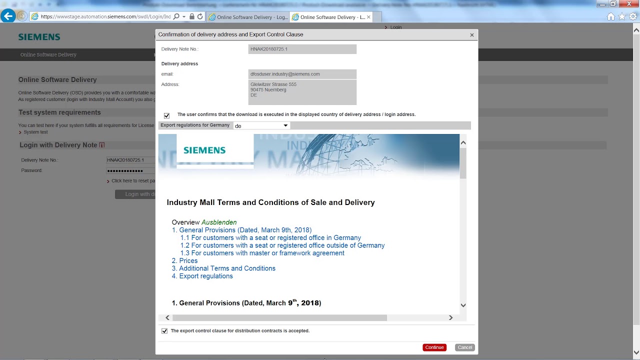 Online Software Delivery (OSD): Unlock software and license download ...