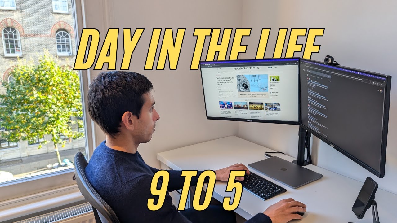 A 9 to 5 Work day in my life in LONDON - YouTube