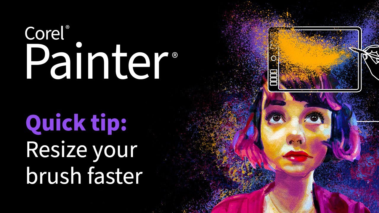 Resizing a brush - YouTube