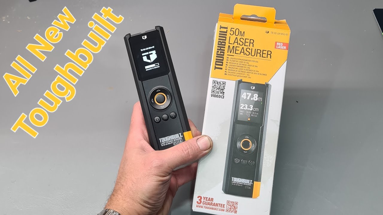 Check out the all new Toughbuilt 50mtr Laser Measurer, Toughbuilt dose ...