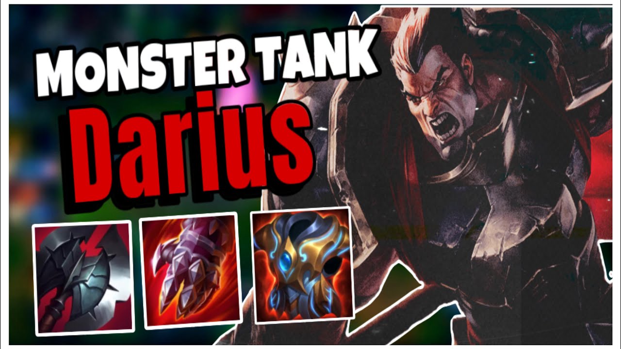 Wild Rift - MONSTER DAMAGE TANK DARIUS - YouTube