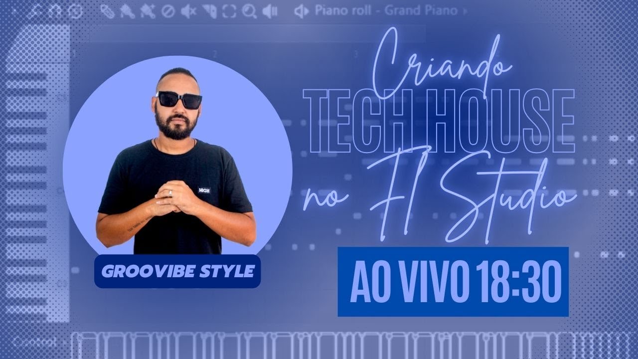 Como fazer Tech house no fl studio AO VIVO #flstudiotutorial - YouTube