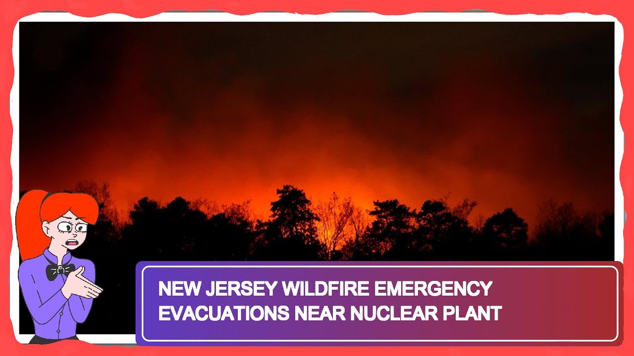 New Jersey Wildfire Emergency Evacuations Near Nuclear Plant - YouTube