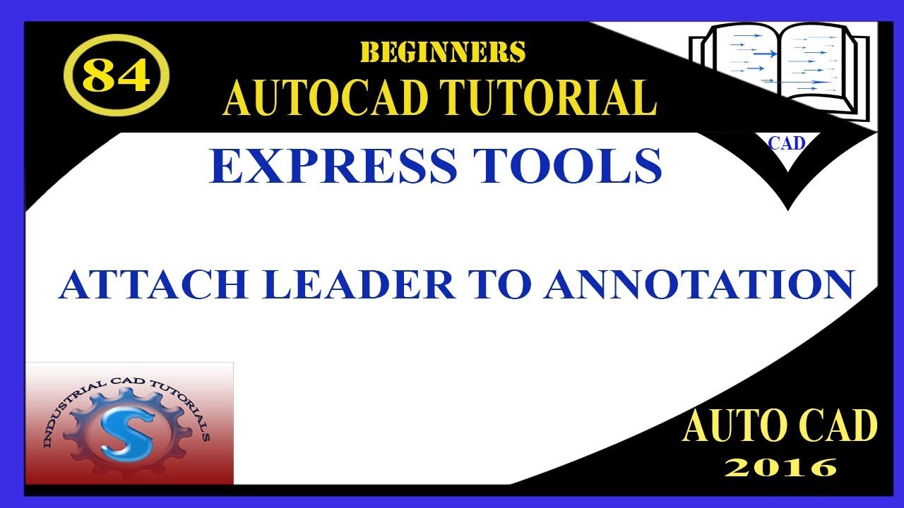 ATTACH LEADER TO ANNOTATION || EXPRESS TOOLS || BASIC TUTORIALS FOR ...