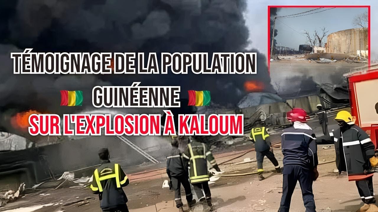 l'explosion du Kaloum - YouTube