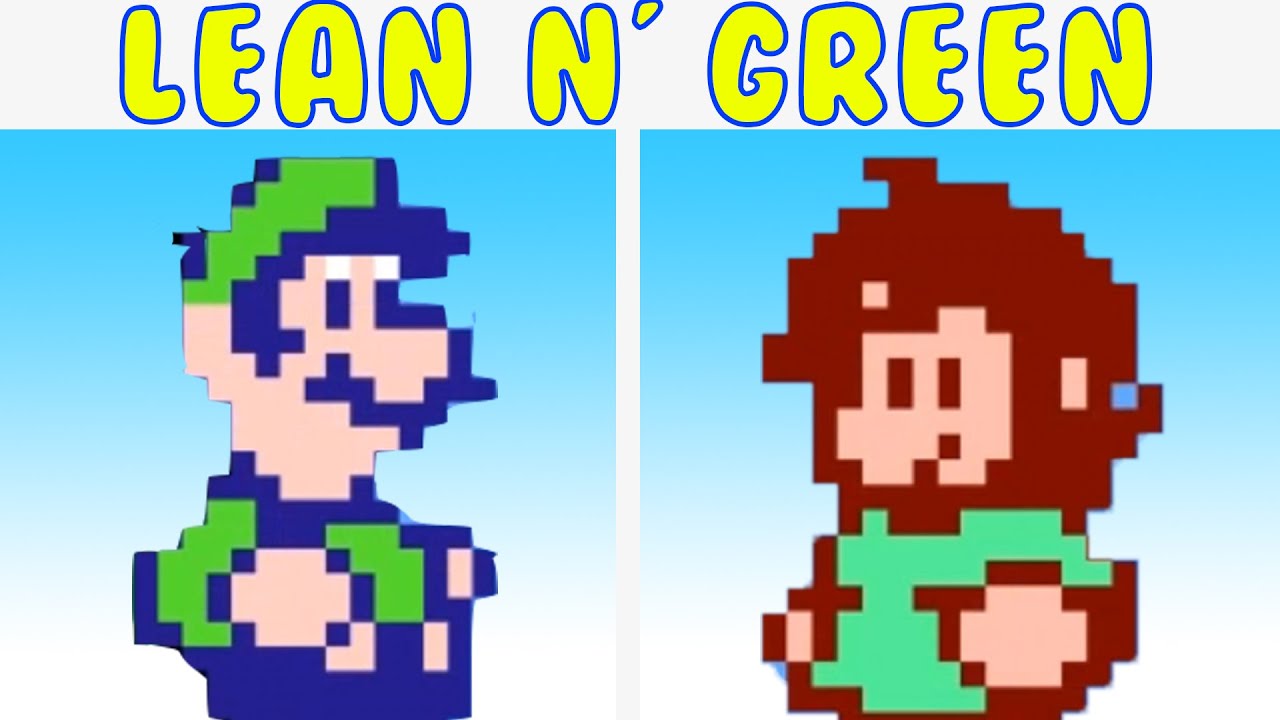 Friday Night Funkin' Lean N’ Green: Luigi vs Macy (FNF Mario Mod) - YouTube