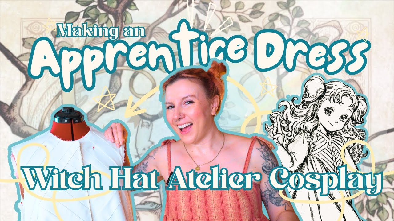 Witch Hat Atelier cosplay (Pt. 1): Sewing Tetia's atelier apprentice ...