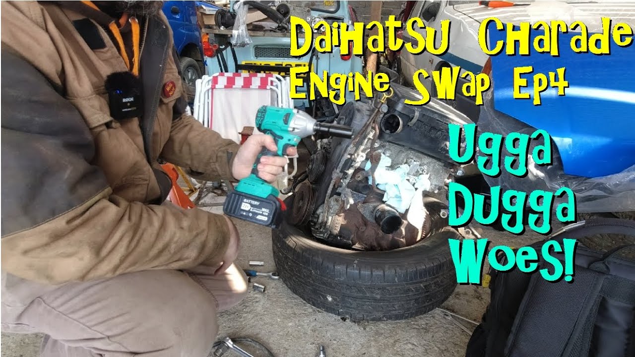 Daihatsu Charade G100 Engine Swap