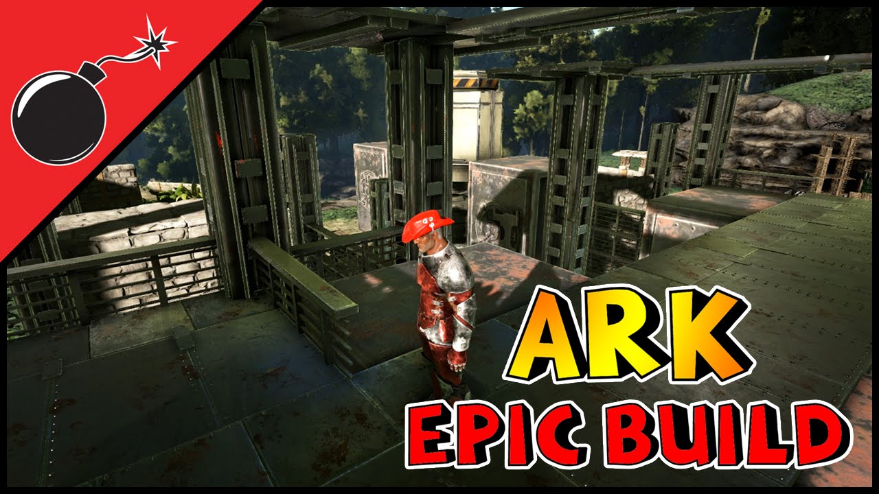 ARK: Survival Evolved - EPIC BUILD - SOME SORT OF VAULT BUILDING ...