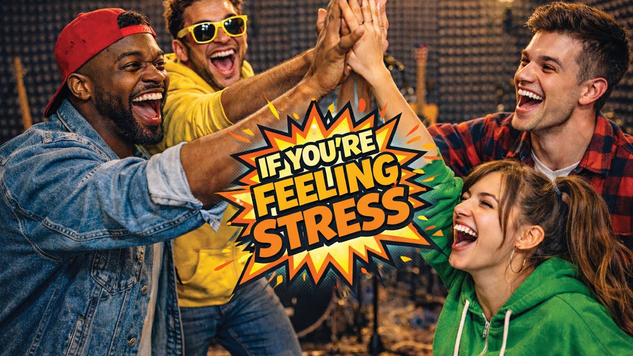 Stress Relief Pop Song - Laugh It Out (High-Energy Feel-Good) - YouTube