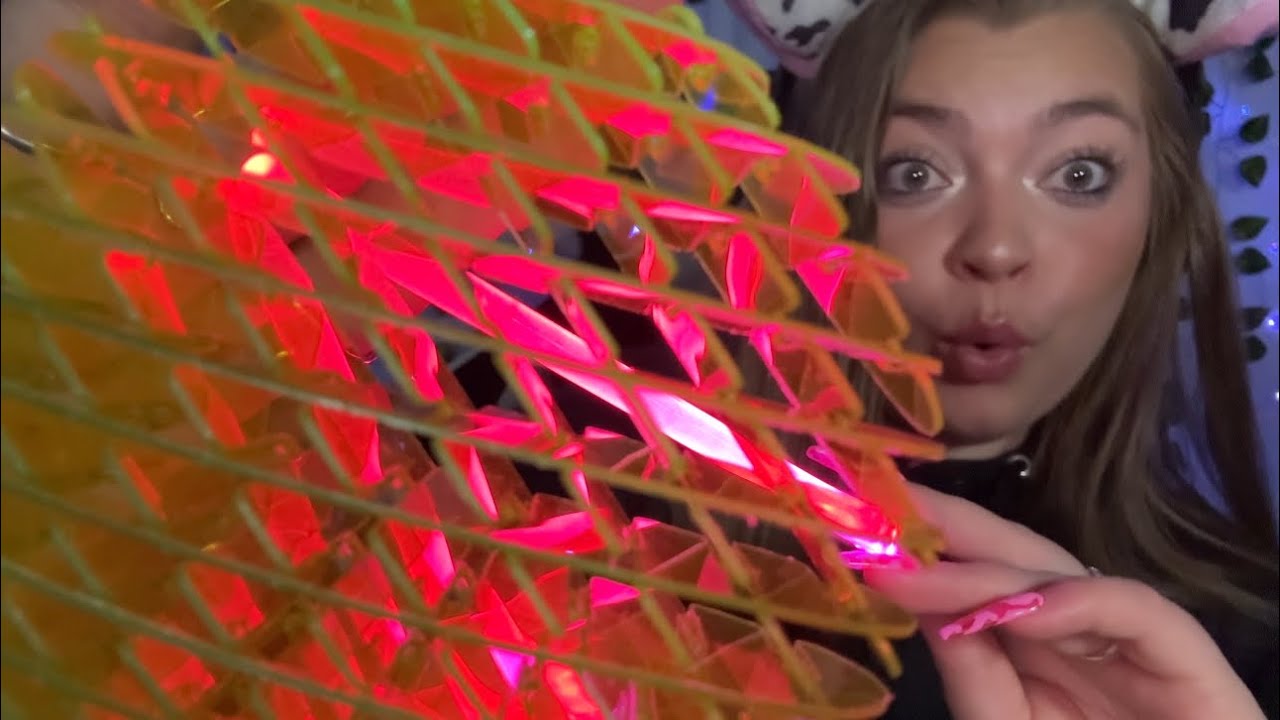 ASMR Mirror Maze with Echo🔦 (light trigger, inaudiable whispering etc) - YouTube