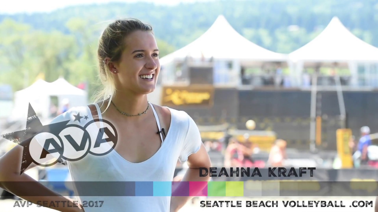 AVA Local beach player spotlight - Deahna Kraft in 2017 - YouTube