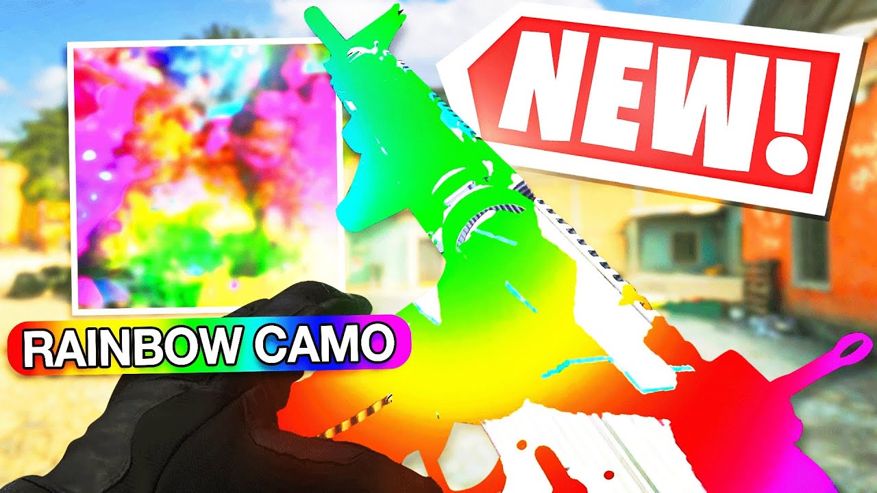 the SECRET RAINBOW CAMO in Modern Warfare 2! 😍 - YouTube