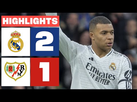 REAL MADRID 2 - 1 RAYO VALLECANO I RESUMEN LALIGA EA SPORTS