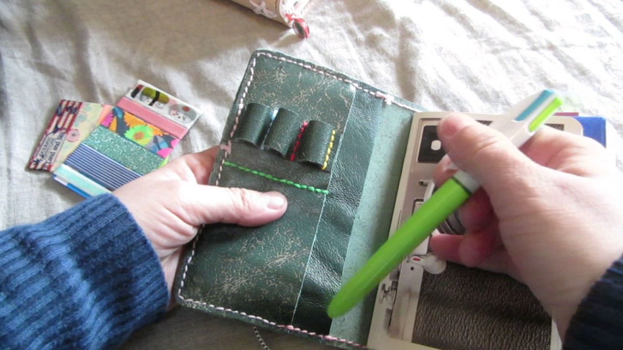 DIY Pocket Size Traveler's Notebook - YouTube