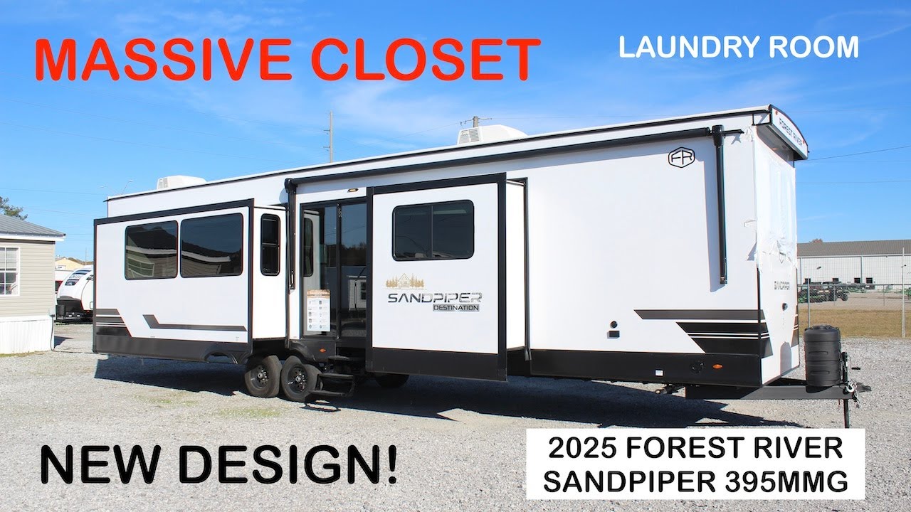 A PERFECT Couples Destination Model! 2025 Forest River Sandpiper 395MMG ...