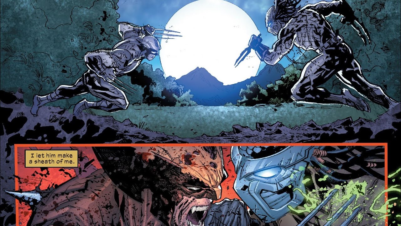 Predator Humilla a los X men Cómic Final | Wolverine Vs Predator #4 # ...