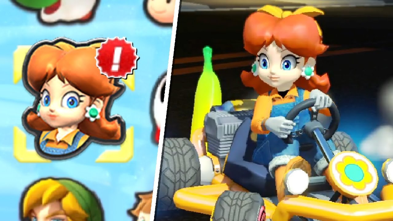 Mario Kart 8 Deluxe - Daisy (Farmer) Gameplay - YouTube