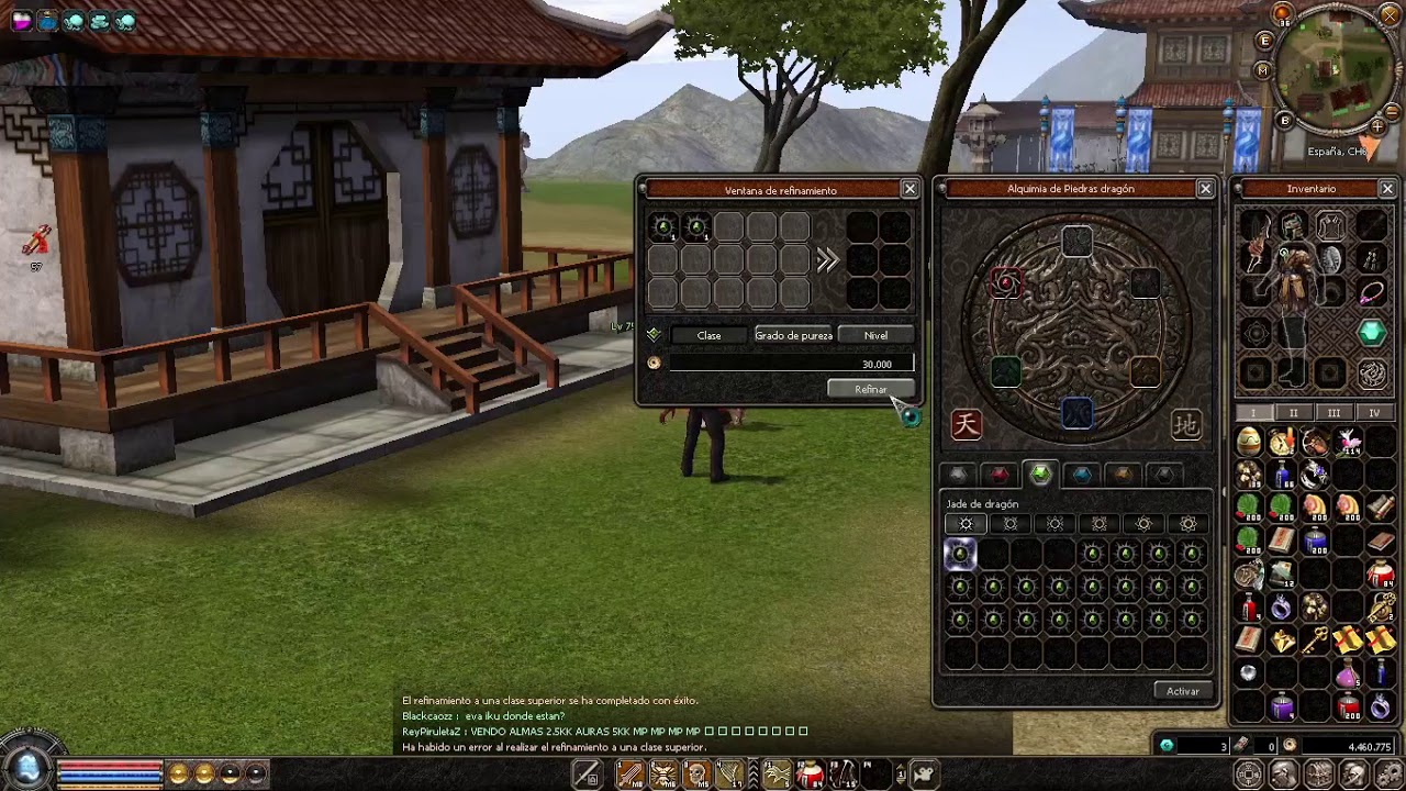 Metin2.es Dopando items +9 y abriendo +100 cords - YouTube