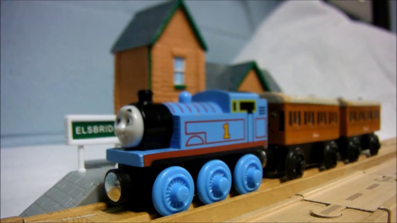 Thomas and friends Terence the tractor wooden railway remake - YouTube