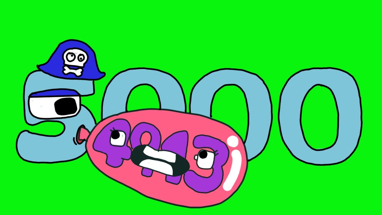 5000 Grounds 4913 | Wonderland number fanmade coloring story - YouTube