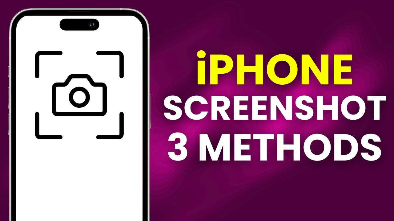 3 Easy Ways To Take Screenshot On iPhone 15 | HowToBasicTech - YouTube