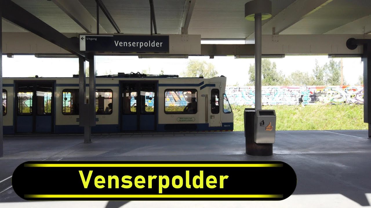 Metro Station Venserpolder - Amsterdam 🇳🇱 - Walkthrough 🚶 - YouTube