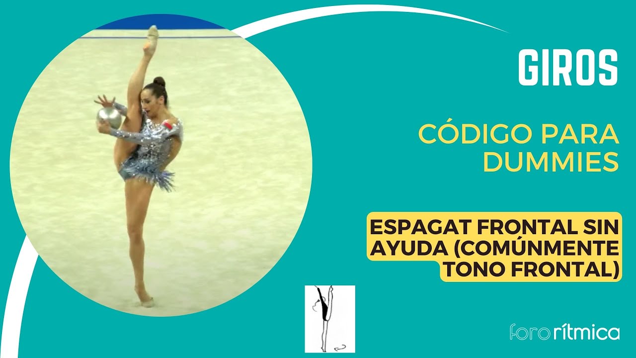 GIROS Gimnasia Rítmica: Giro en tono - YouTube