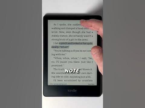 How To EASILY Annotate Text In Your Kindle Book And Find It In Highlights #Shorts - YouTube