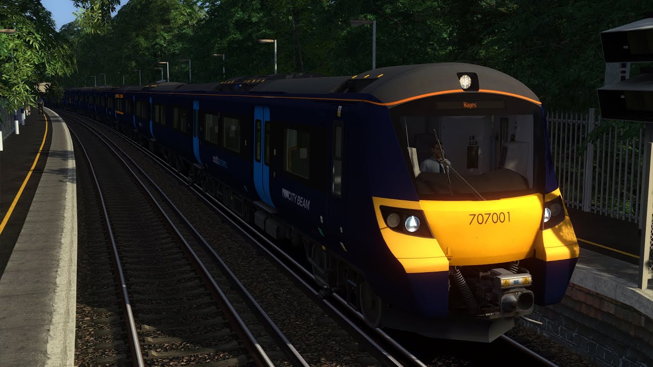 Train Simulator: AP Class 707 EP: 1V16 07:21 London Charing X - Hayes ...