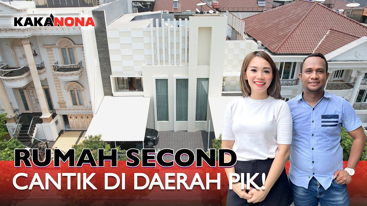 RUMAH SECOND CANTIK DI DAERAH PIK!! Review Rumah Mewah di Cluster ...