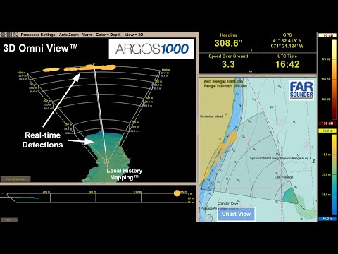 Approaching a Rocky Shoreline in Long Range with an Argos 1000 - YouTube