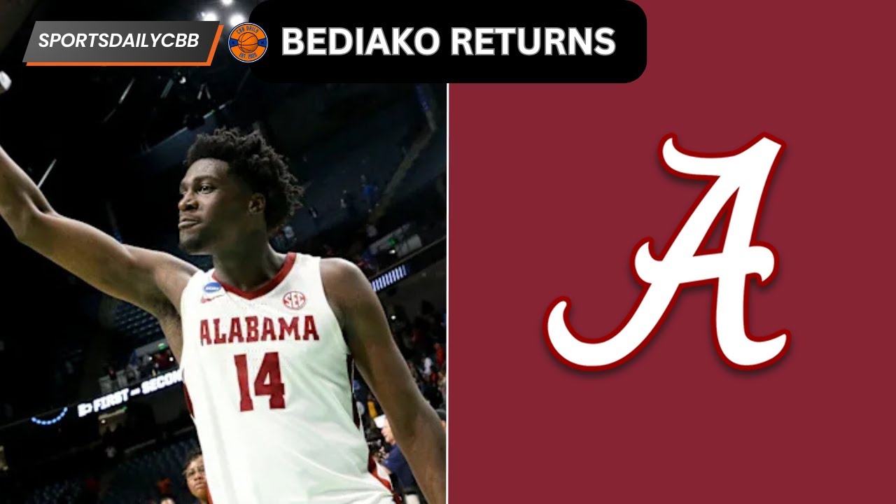 Charles Bediako Returning to Alabama? - YouTube