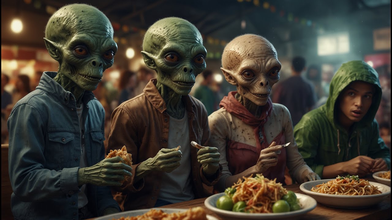 Aliens Found Galactic Food Festival Bland, Till Humans Brought Earth ...