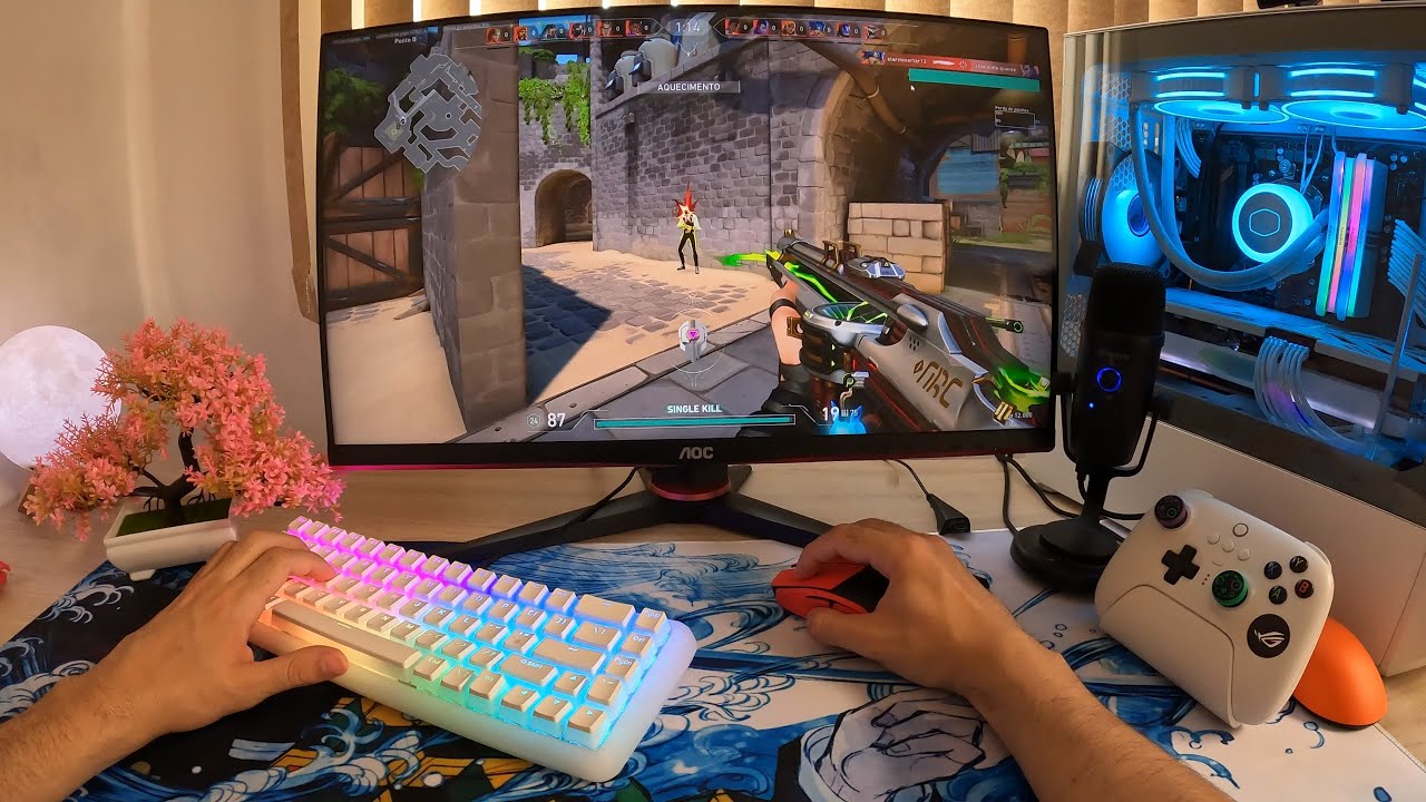 Review Monitor AOC Hero 144 IPS o Melhor Monitor Barato? - Comparação ...