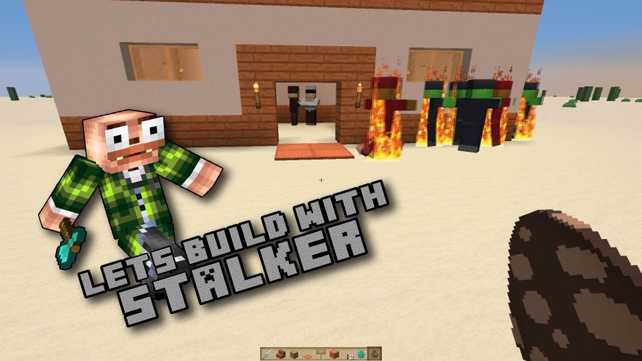 Minecraft Anti-Mob Door Way: Let's Build With Stalker - YouTube