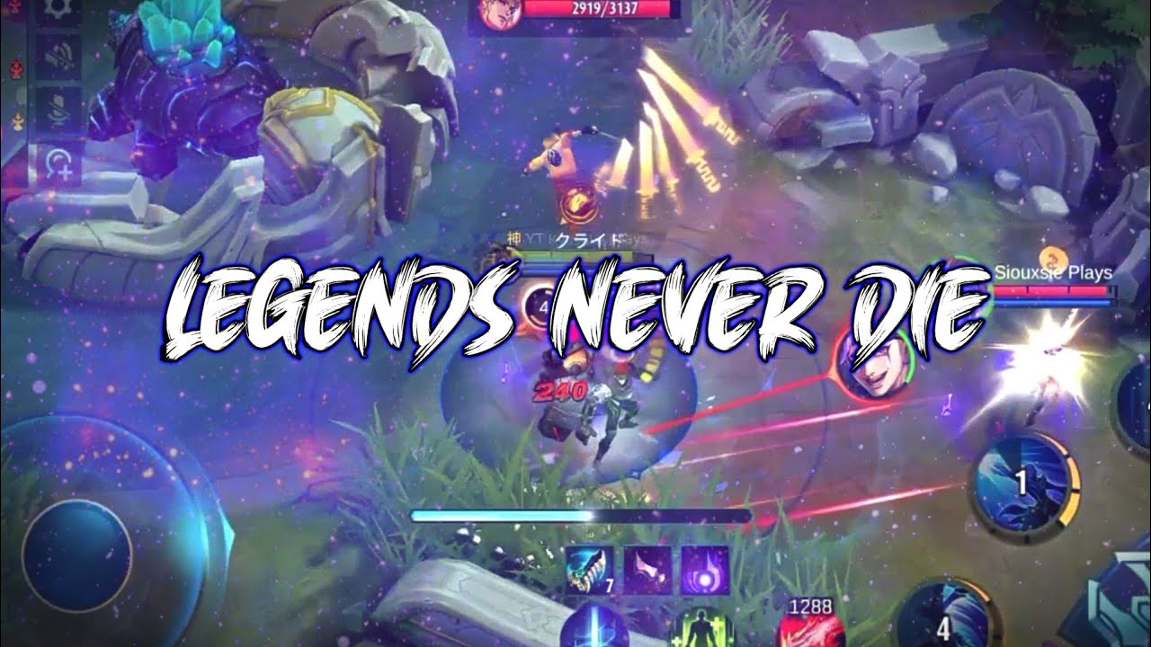LEGENDS NEVER DIE ️ - LING MONTAGE (MLBB) - YouTube