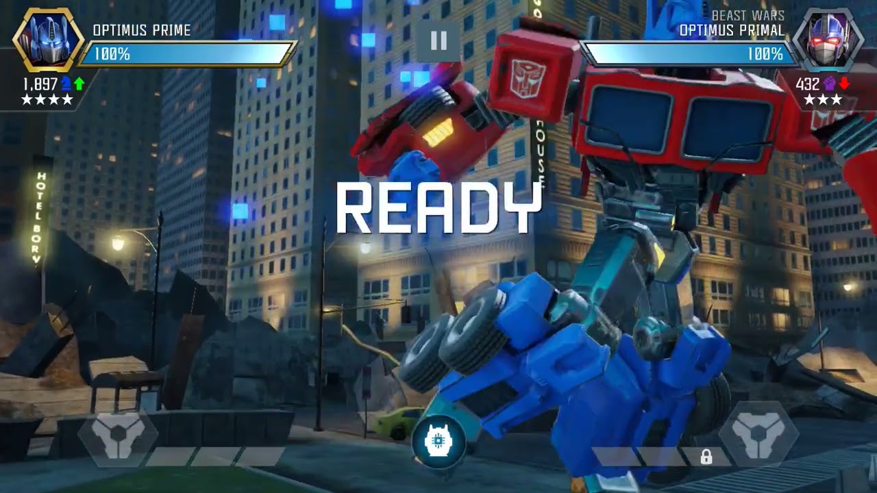 Transformers: Forged To Fight - G1 Optimus Prime Walk Cycle 1/3 - YouTube