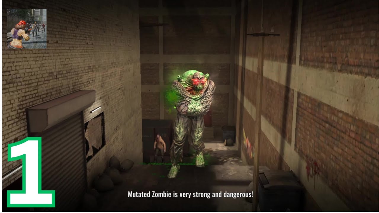 Zombie shooter 3D gameplay walkthrough part 1 (android) - YouTube