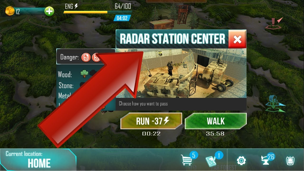 RADAR STATION CENTER - LIVE OR DIE : SURVIVAL GAME | GAMEPLAY#20 - YouTube