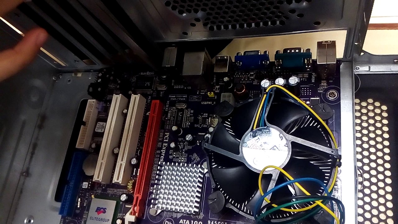 Pemasangan motherboard di casing - YouTube