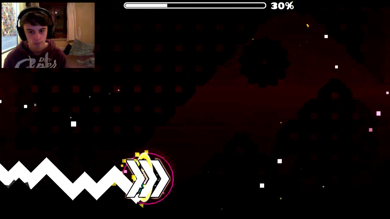 Geometry Dash #130 - Crimson Clutter Complete - YouTube